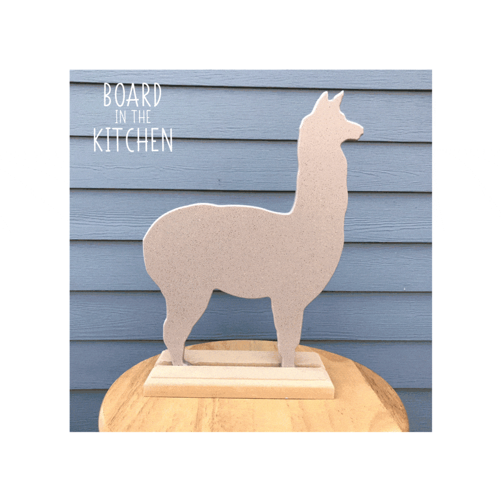 LLAMA Cutting Board, Llama Gift LLAMA Cutting Board, Llama Gift